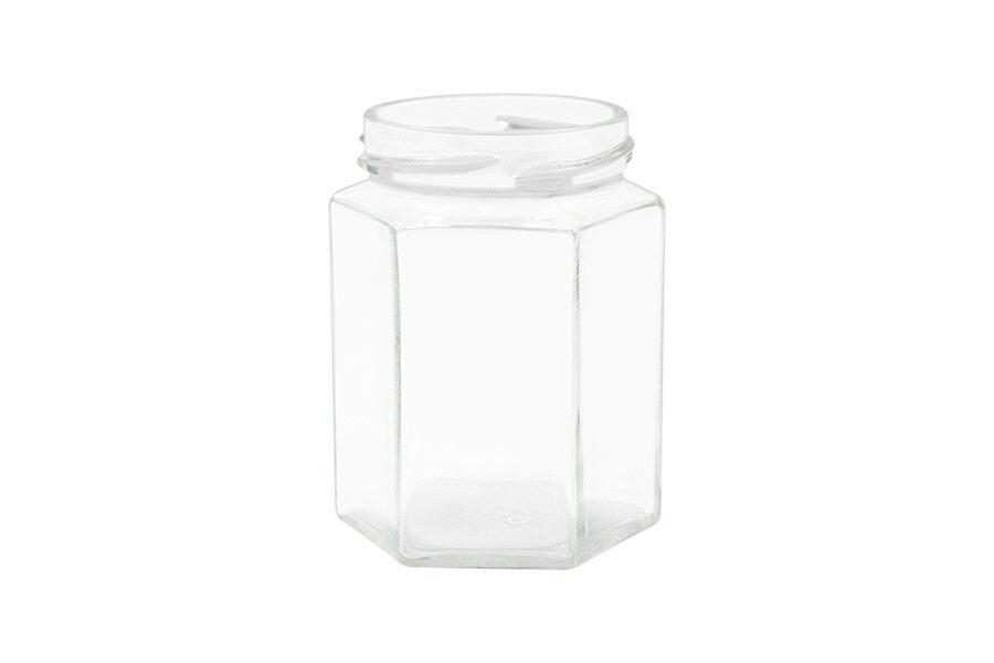 Glass Hexagon Jars – Richards Packaging US